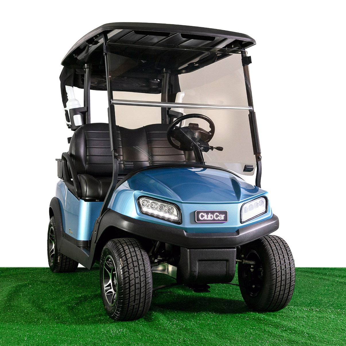 Club Car Tempo Deluxe Golf Cart - Metallic Ice Blue | IGU – InGolf ...