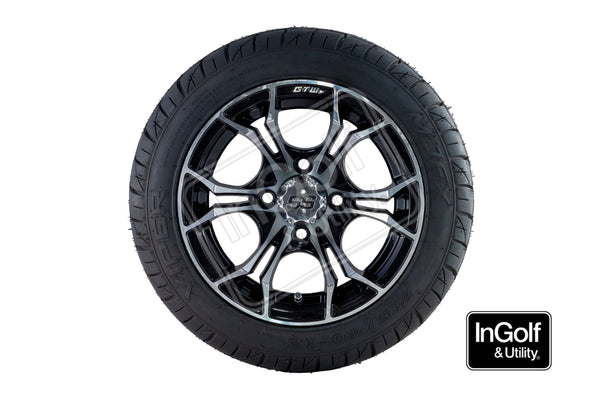 Spyder 12" Golf Cart Tyre & Rim Set | InGolf & Utility
